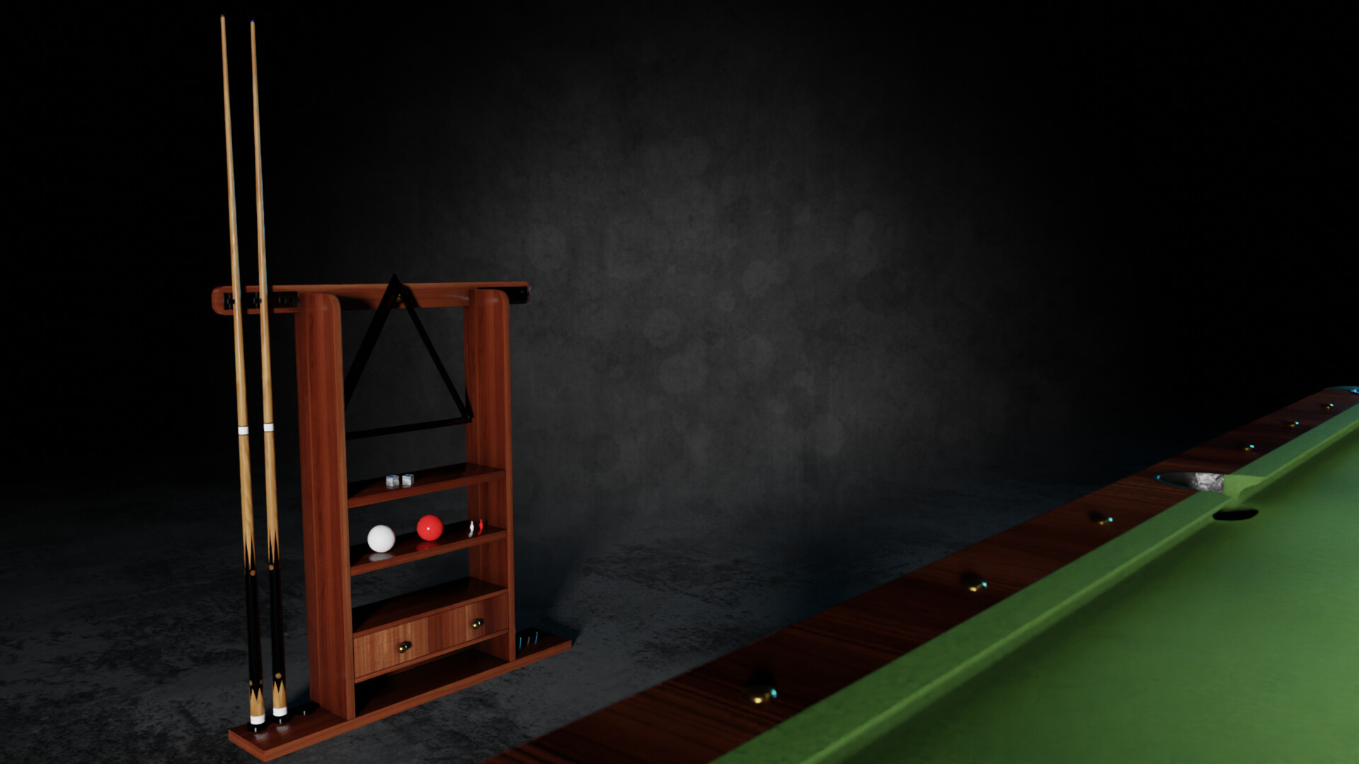 The Pool - Asset Pack 3D Model by deezl