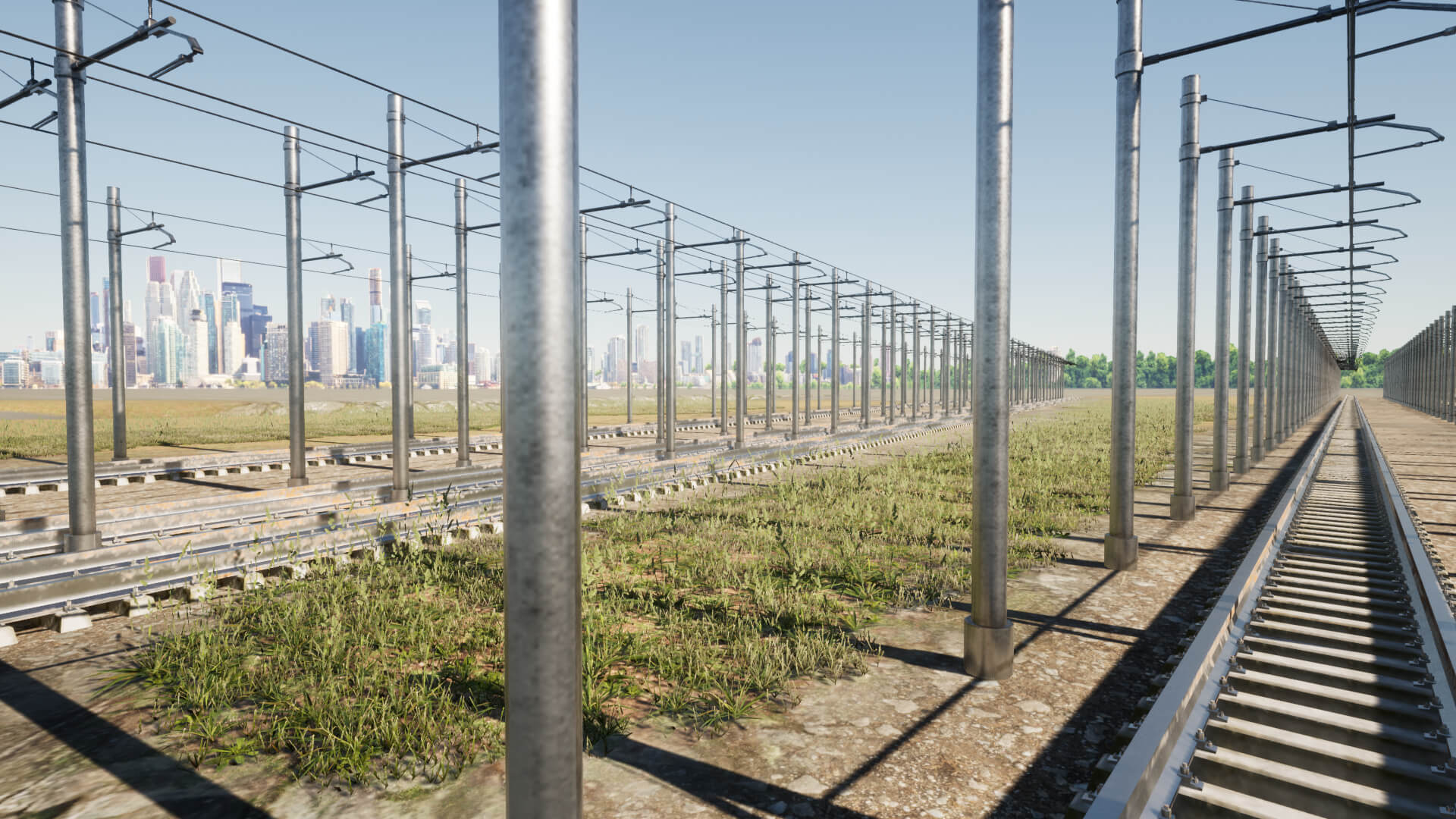 Trains - Asset Pack 3D Model by deezl