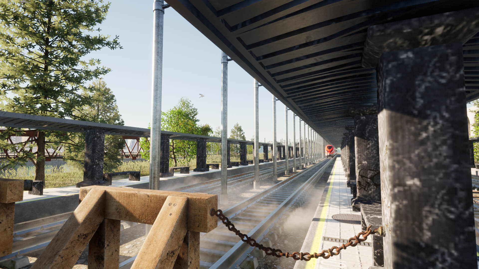 Trains - Asset Pack 3D Model by deezl