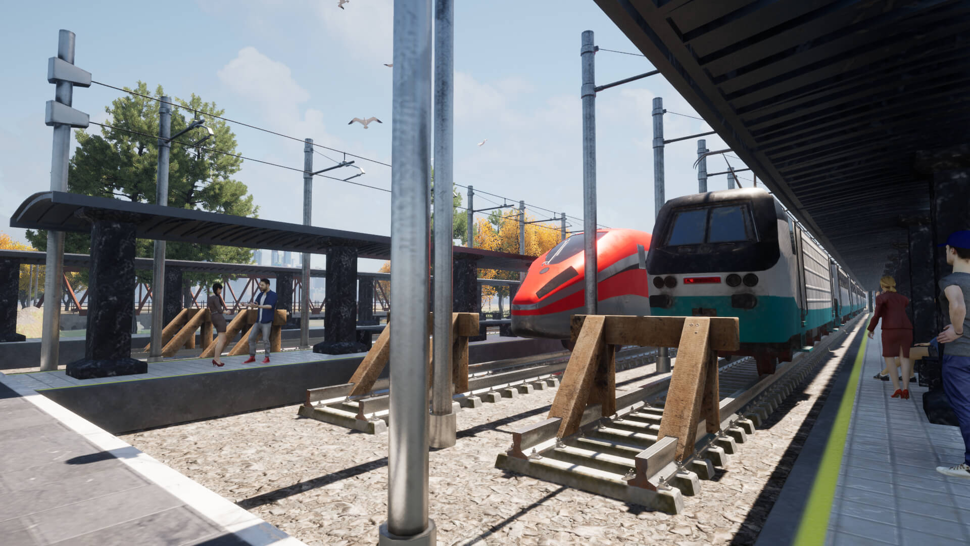 Trains - Asset Pack 3D Model by deezl