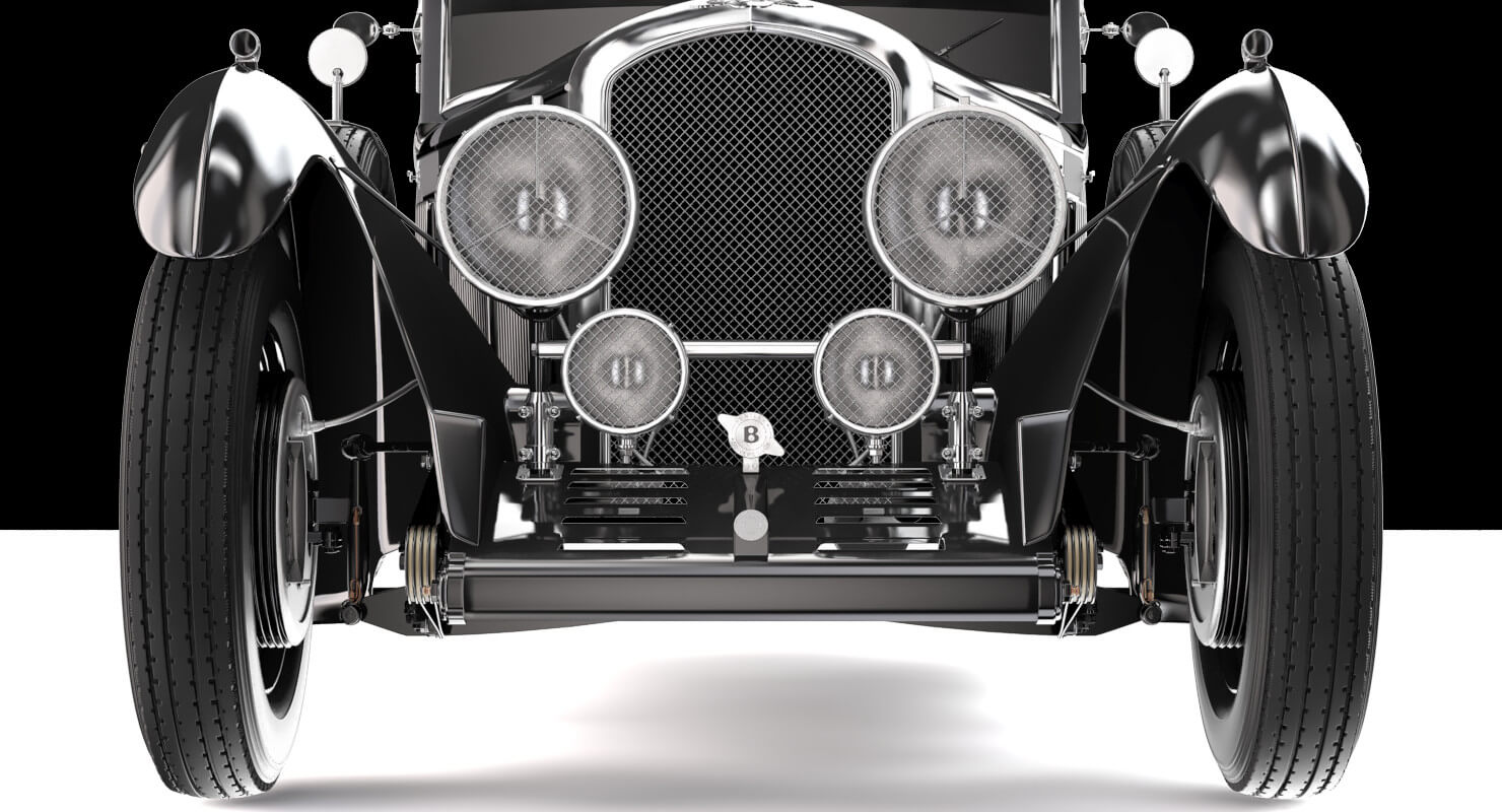 Bentley Blue Train - 3D Model by defost