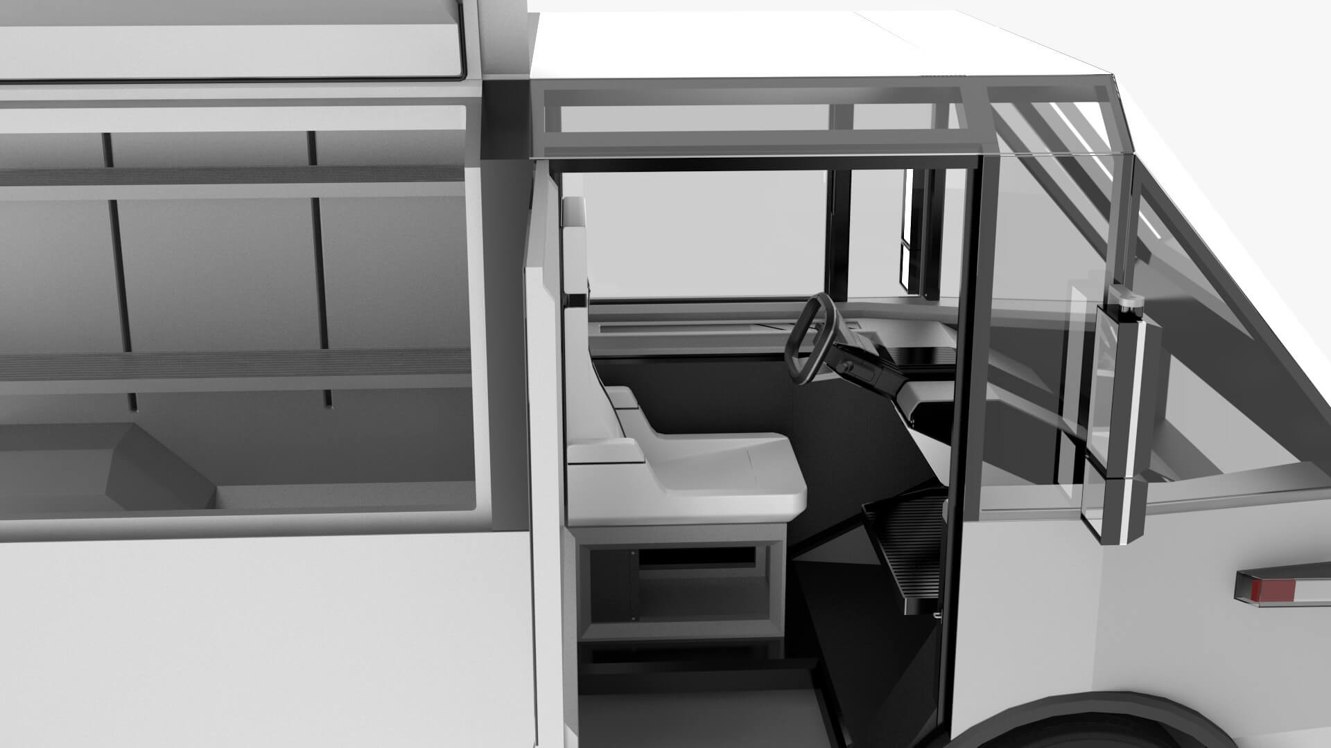 Canoo Multi-Purpose Delivery Vehicle 3D Model by defost