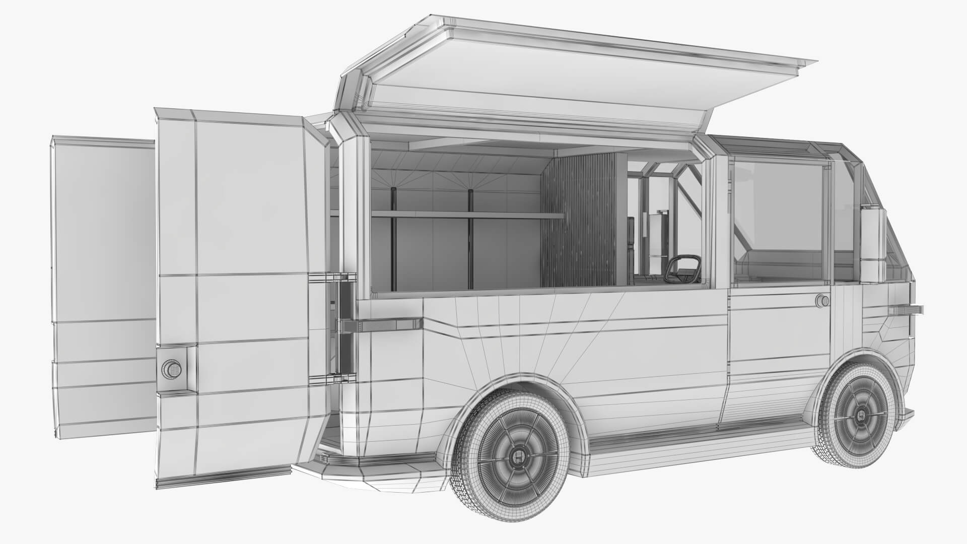 Canoo Multi-Purpose Delivery Vehicle 3D Model by defost