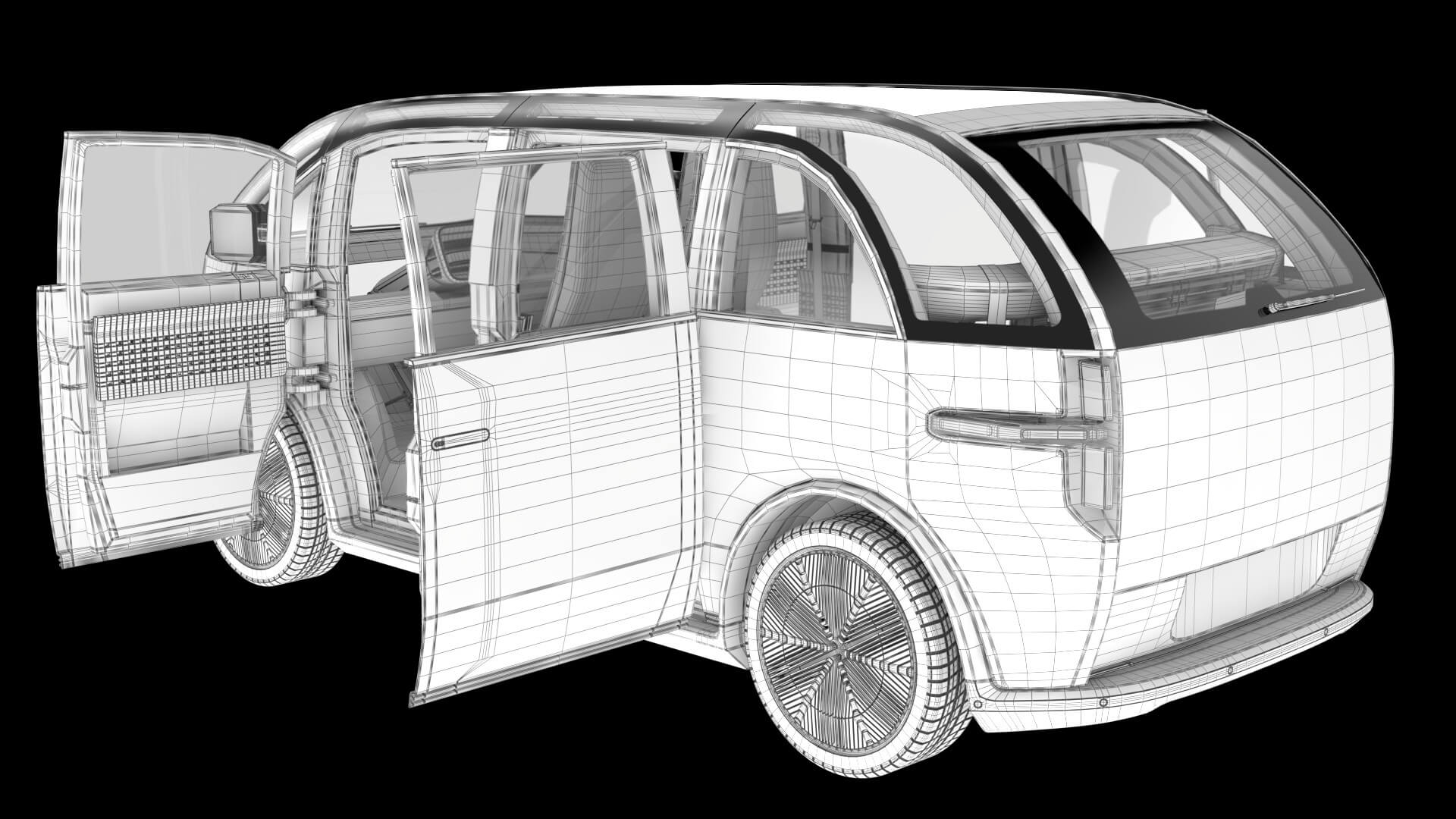 Canoo Vehicle - 3D Model by defost