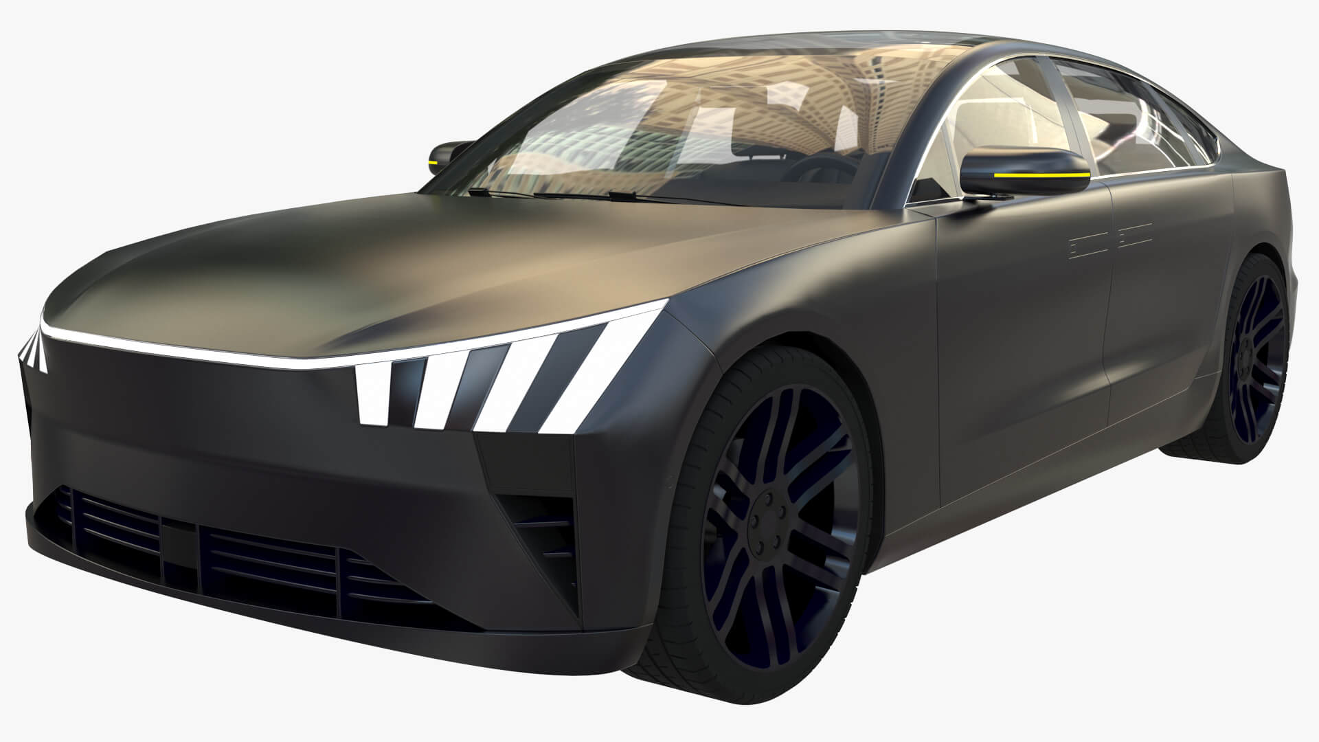 Electric Car 4 - 3D Model by defost