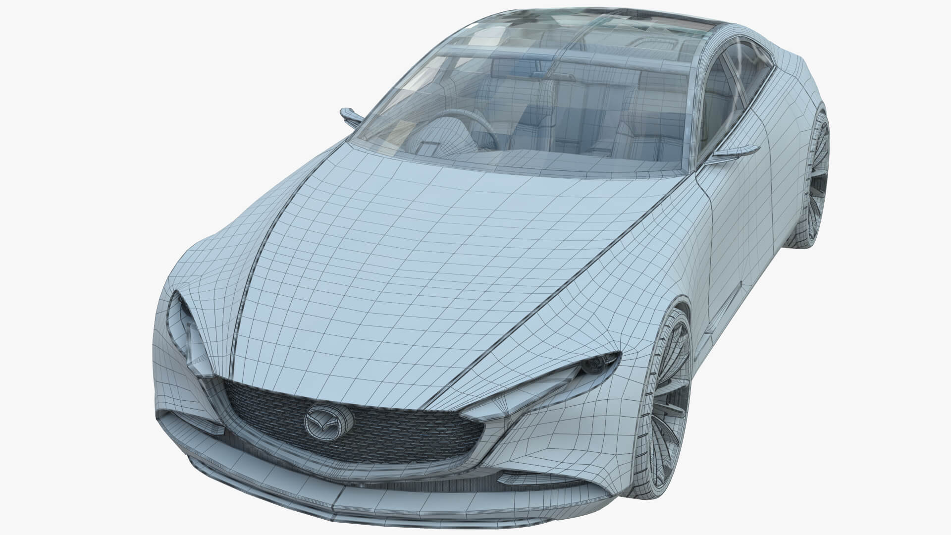 Mazda Vision Coupe Concept - 3D Model by defost