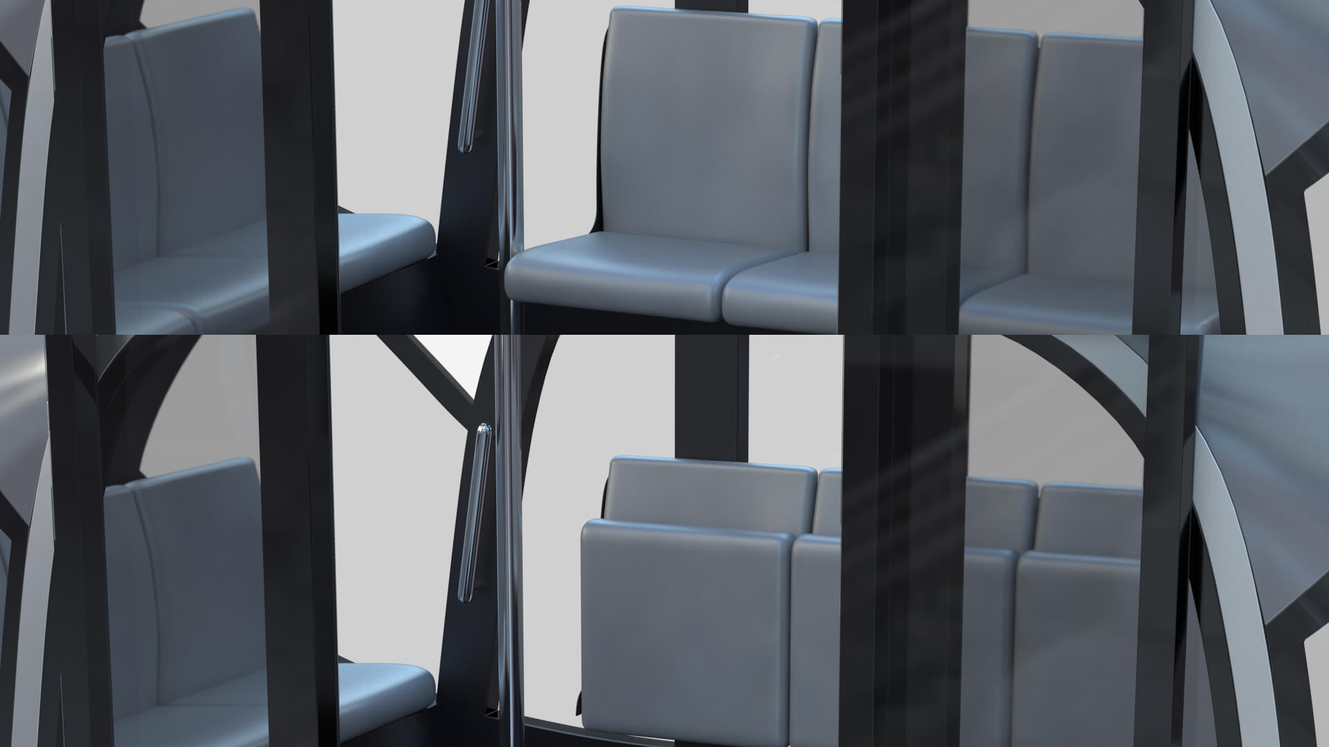 Autonomous City Shuttle Bus - 3D Model by defost