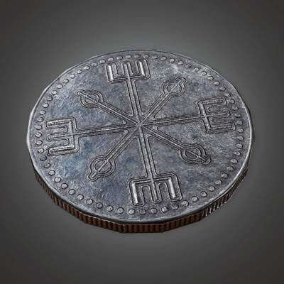Bitcoin 3D Model
