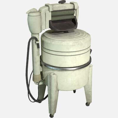 Whirlpool Washing Machine 3D Model