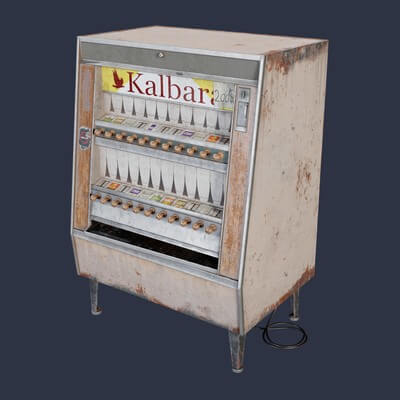 Dispenser 01a - 3D Model by Dekogon Studios