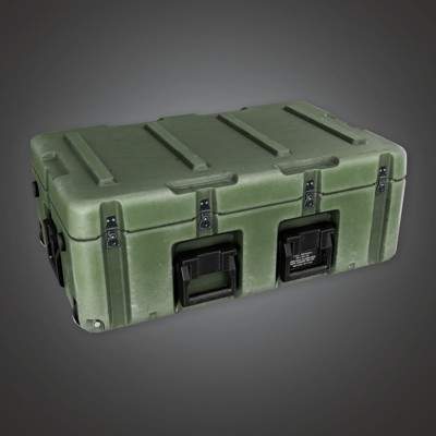 10 Ft Storage Container - Green 3D Model