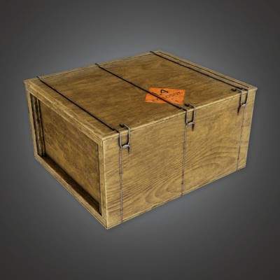 Military Loot Weapon Case 3D Model