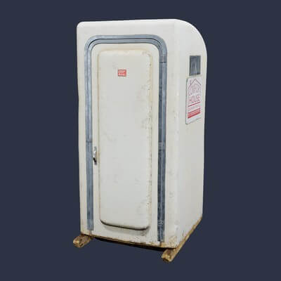 Porta Potty 01a - 3D Model by Dekogon Studios