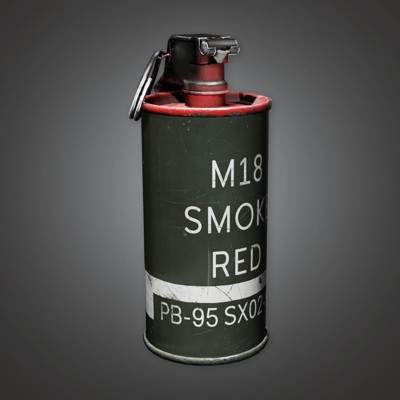 M67 Fragmentation Grenade 3D Model