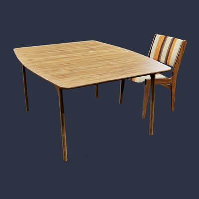Table Dining 77a - 3D Model by Dekogon Studios