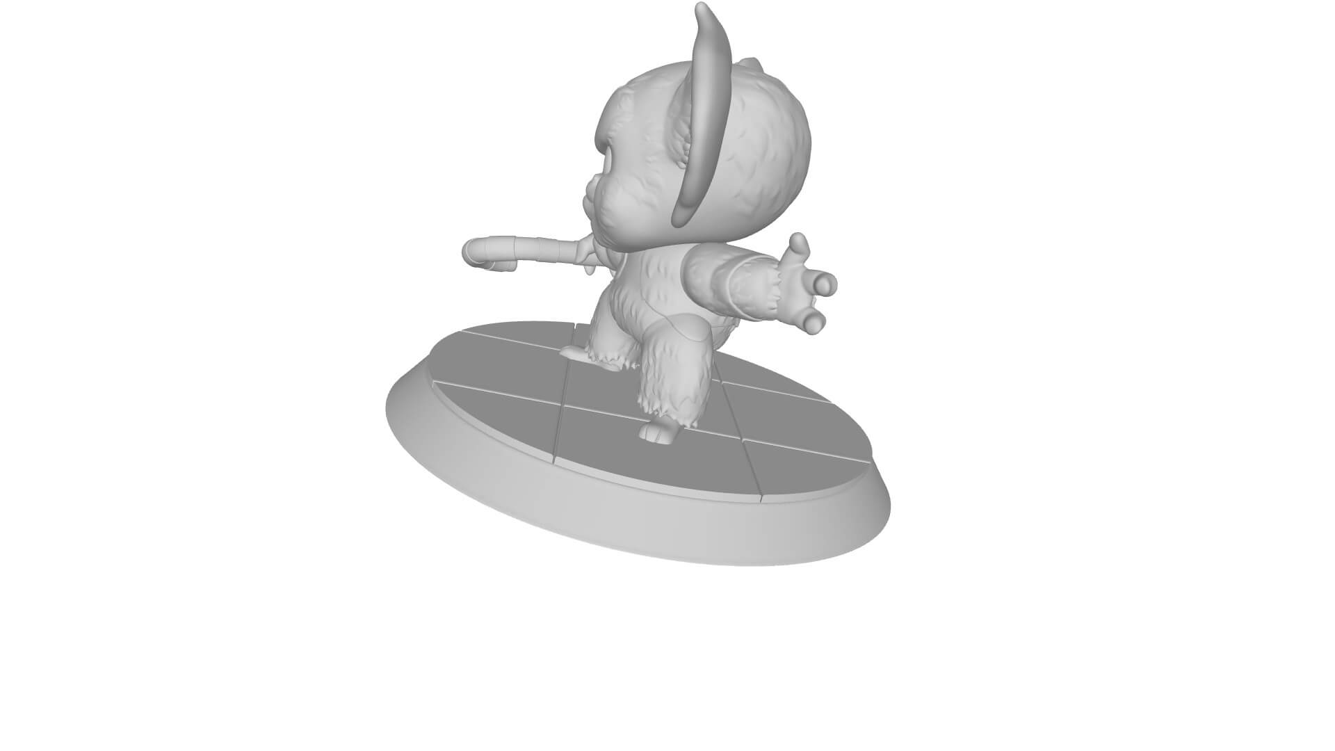 Gizmo Chibi Figures - 3D Model by delaneyjackson68