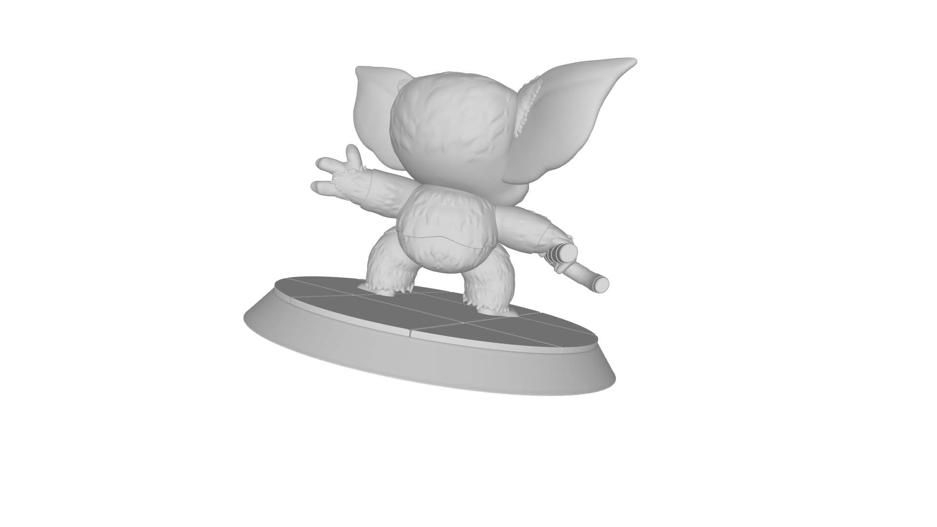 Gizmo Chibi Figures - 3D Model by delaneyjackson68