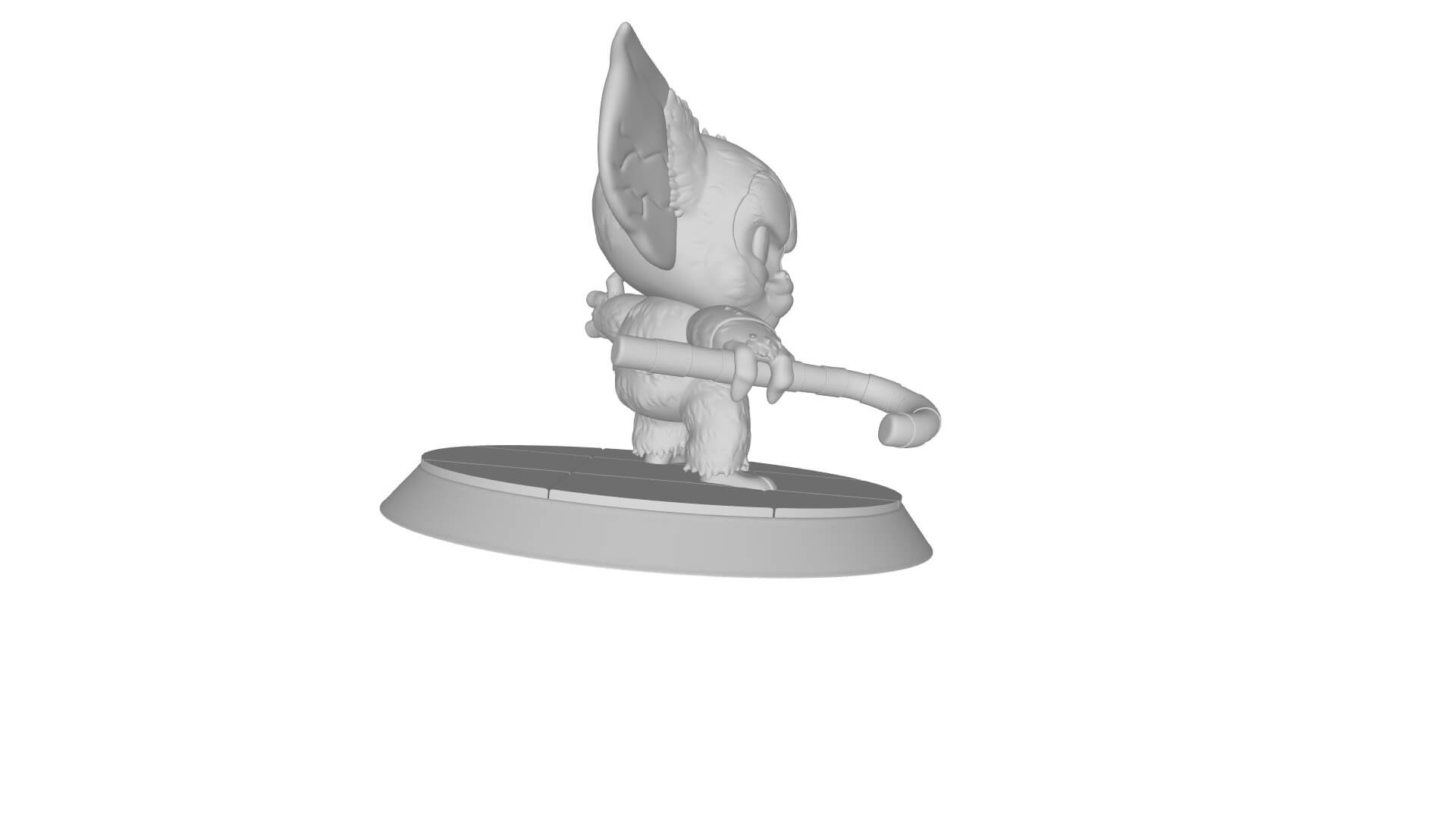 Gizmo Chibi Figures - 3D Model by delaneyjackson68