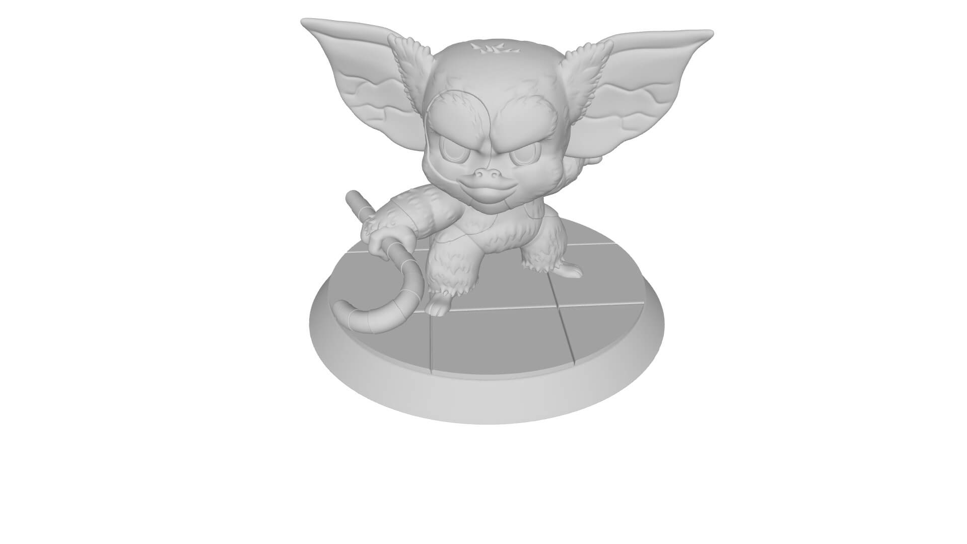 Gizmo Chibi Figures - 3D Model by delaneyjackson68