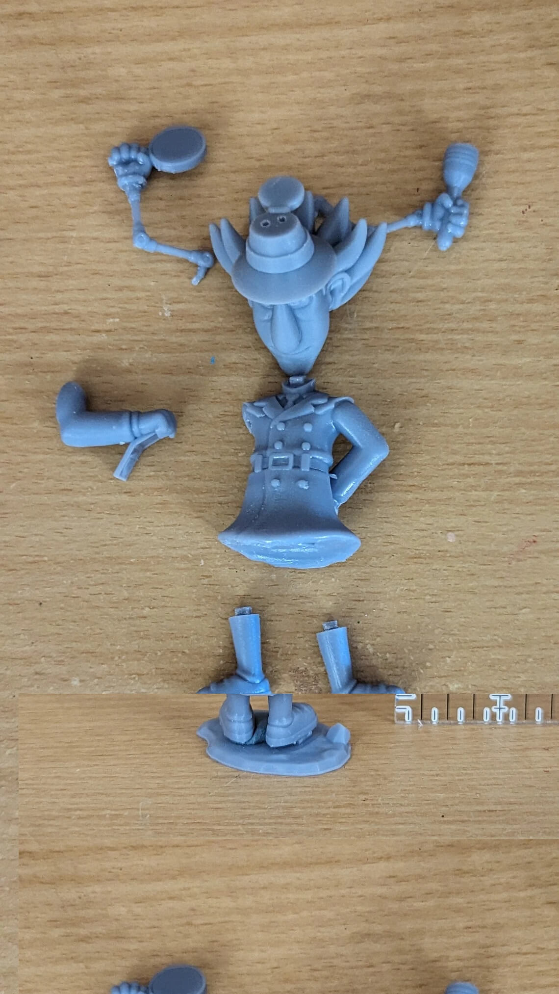 Inspector Gadget Chibi Figures - 3D Model by delaneyjackson68