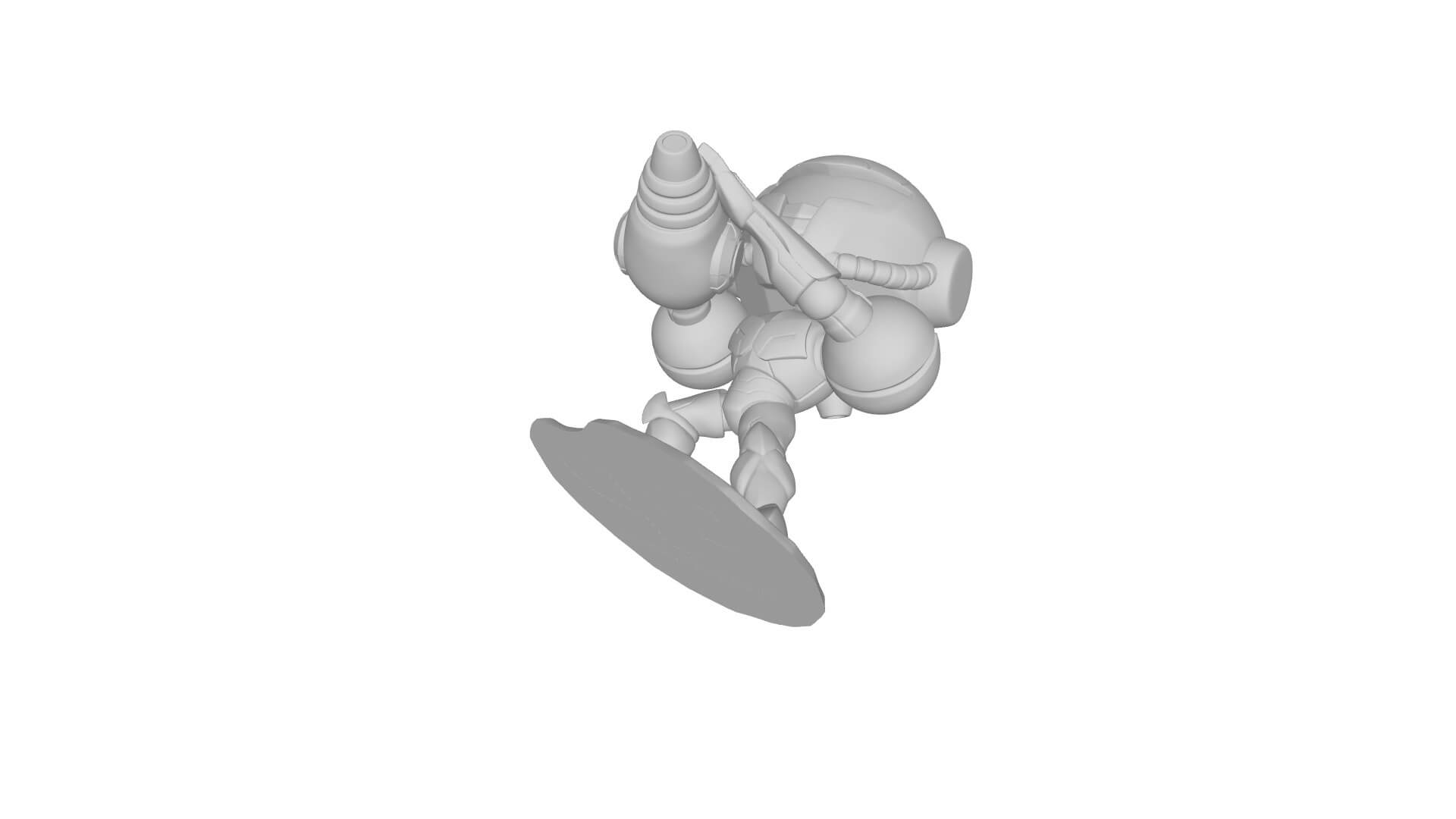 Metroid Prime Chibi Figures - 3D Model by delaneyjackson68