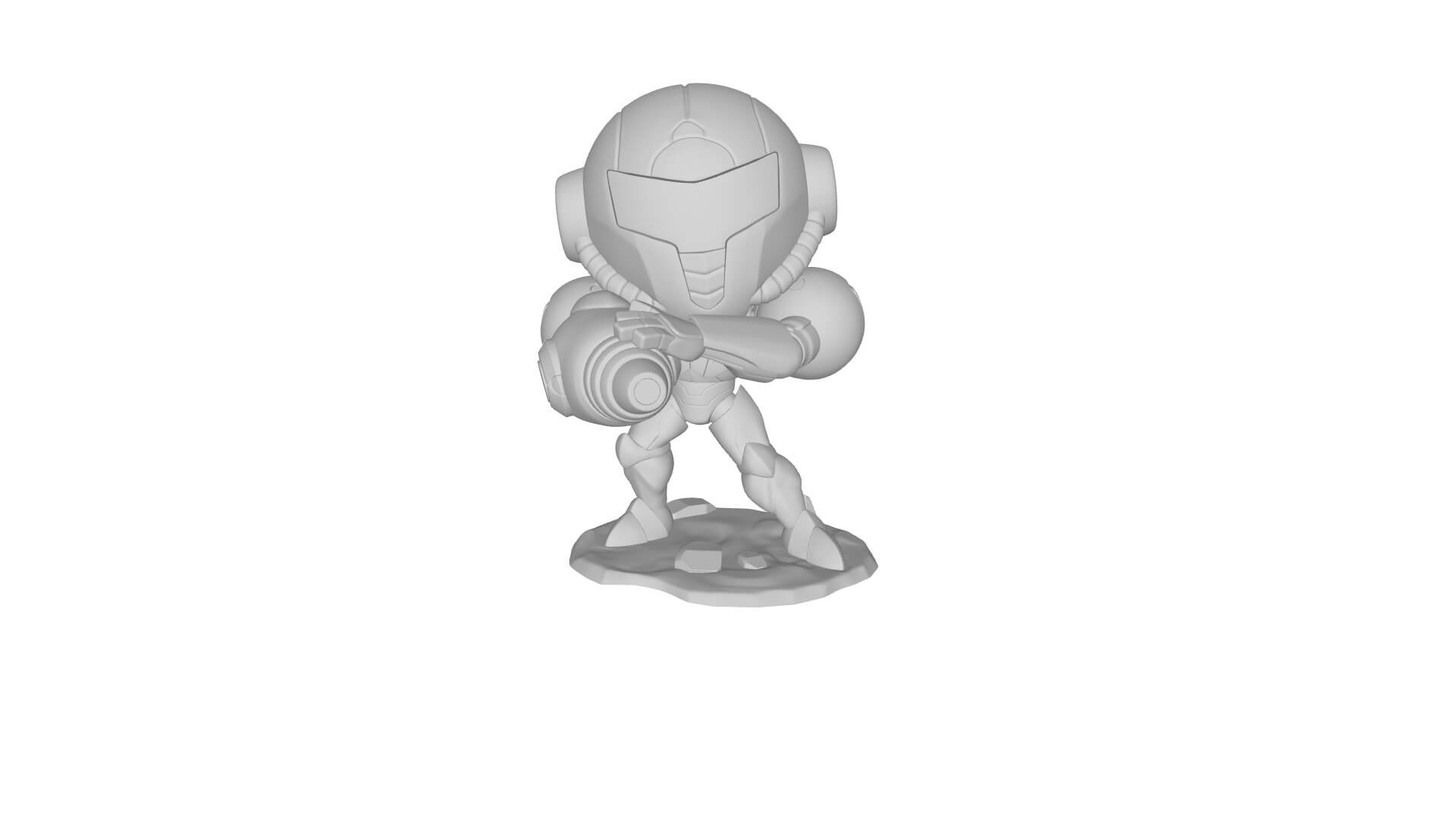 Metroid Prime Chibi Figures - 3D Model by delaneyjackson68
