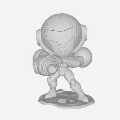Metroid Prime Chibi Figures - 3D Model by delaneyjackson68