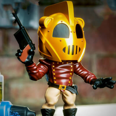 Rocketeer Chibi Figures - 3D Model by delaneyjackson68