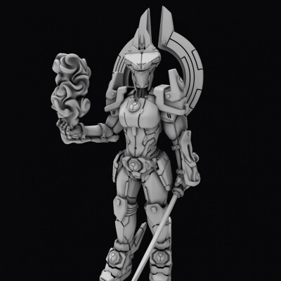 Warhammer 3D Figures by delaneyjackson68