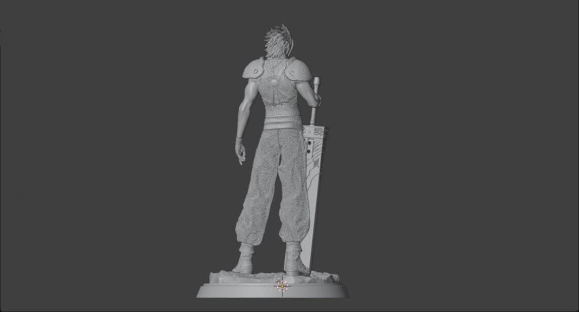Zack Fair Figure - 3D Model by delaneyjackson68