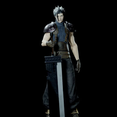 Zack Fair Figure - 3D Model by delaneyjackson68