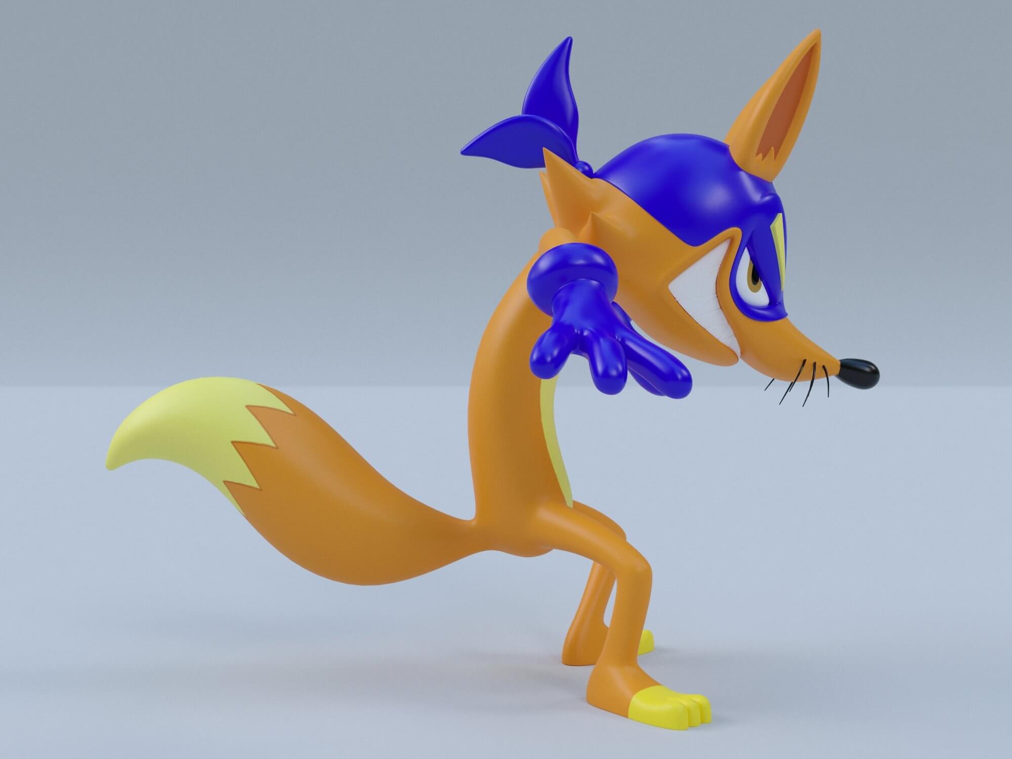 New Swiper The Fox - 3D Model by deleon3d