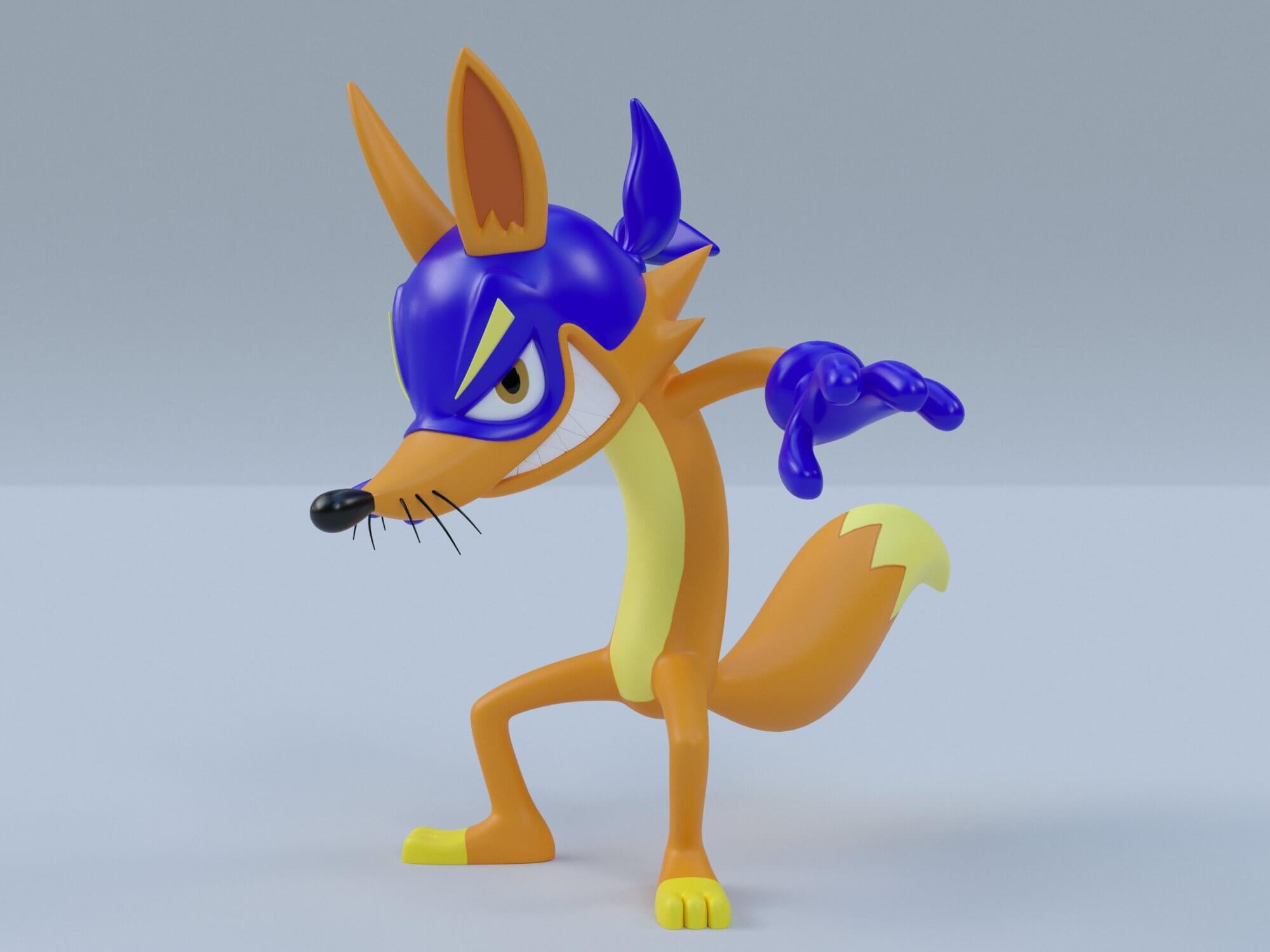 New Swiper The Fox - 3D Model by deleon3d