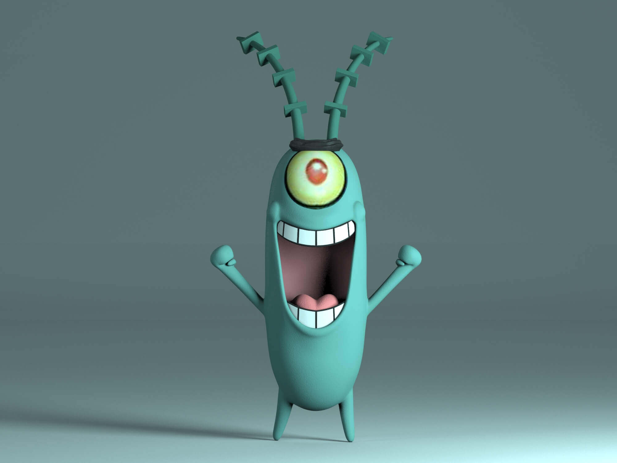 Plankton - 3D Model by deleon3d