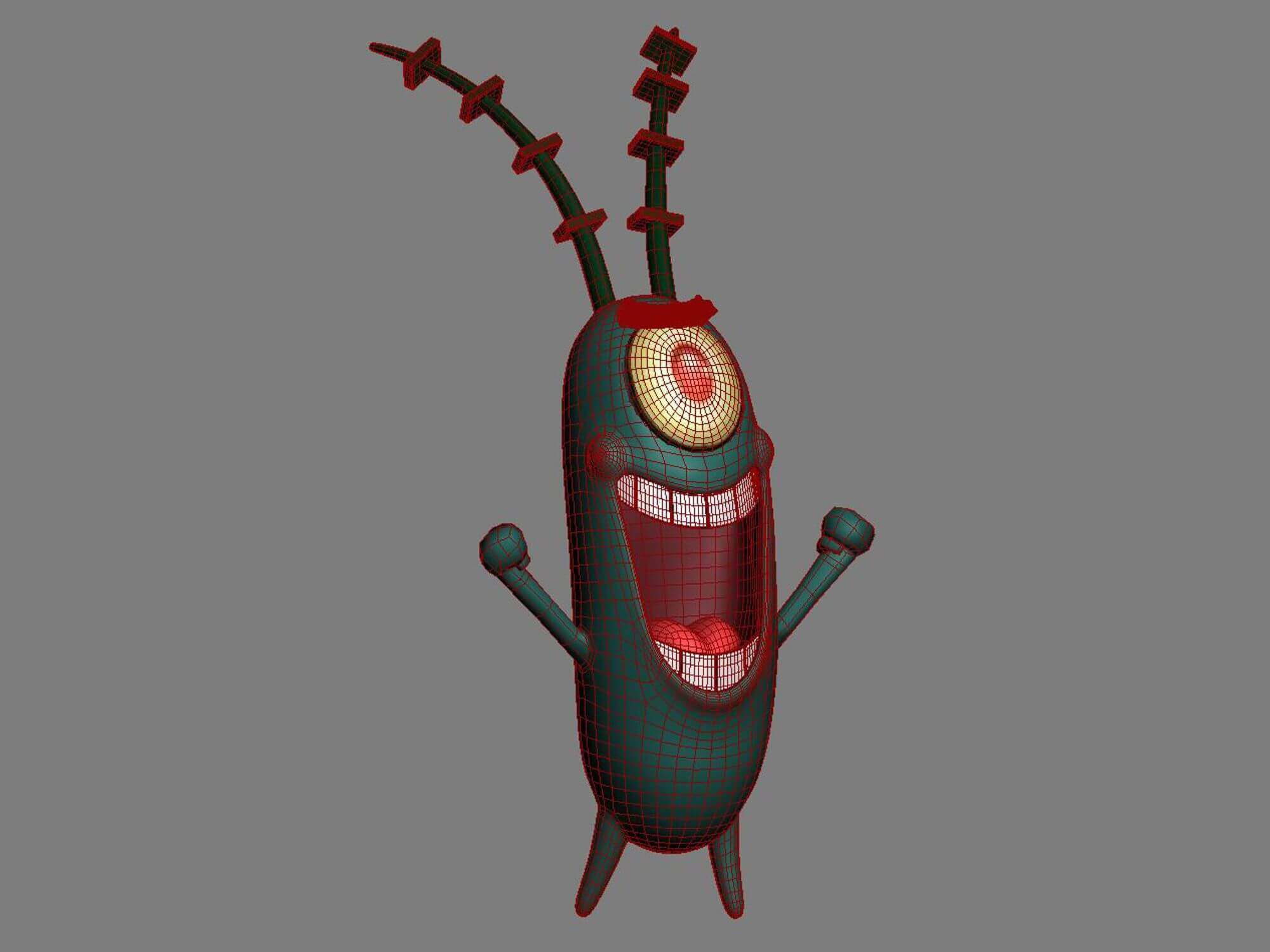 Plankton - 3D Model by deleon3d