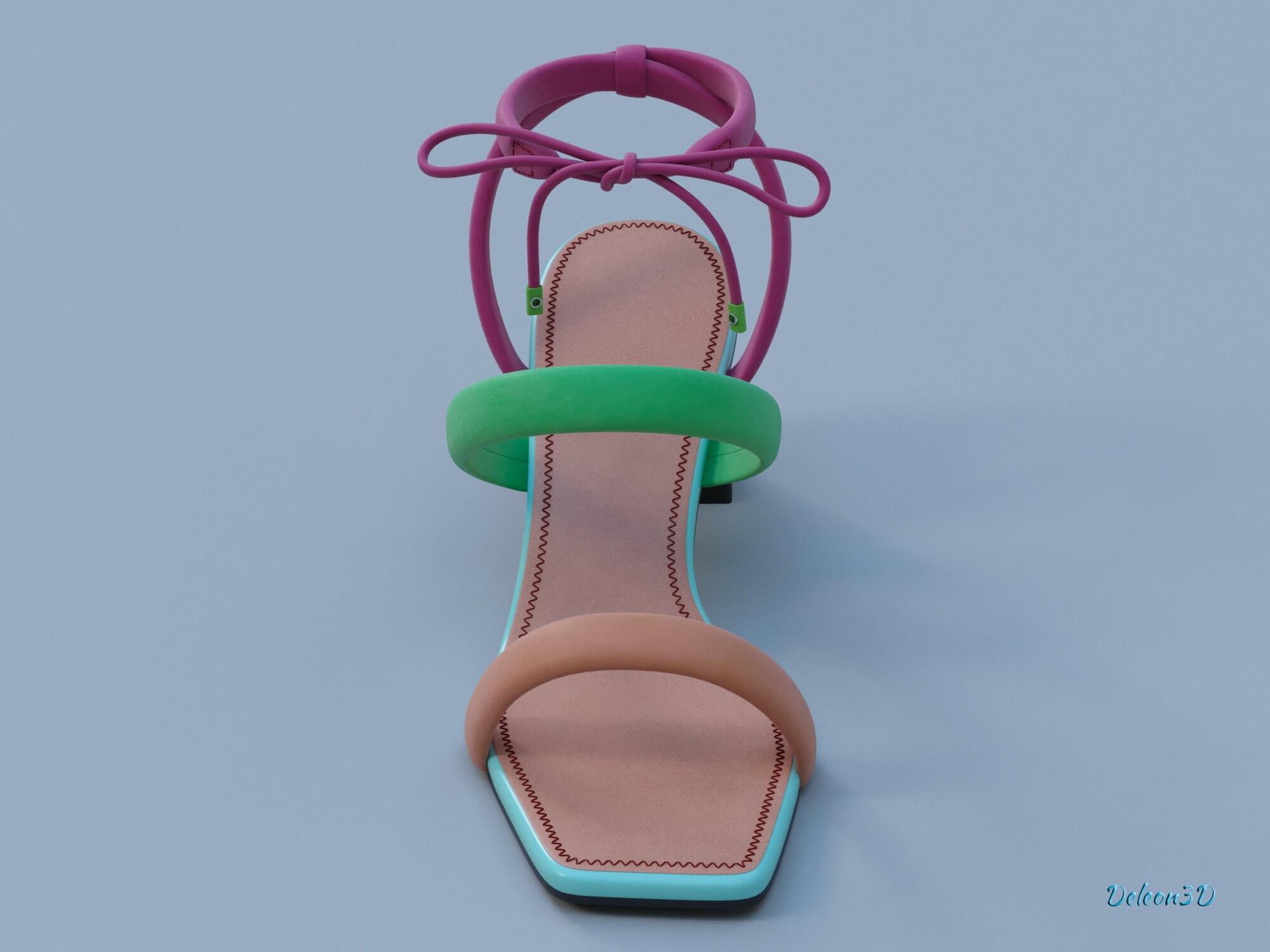 Sandal - 3D Model by deleon3d