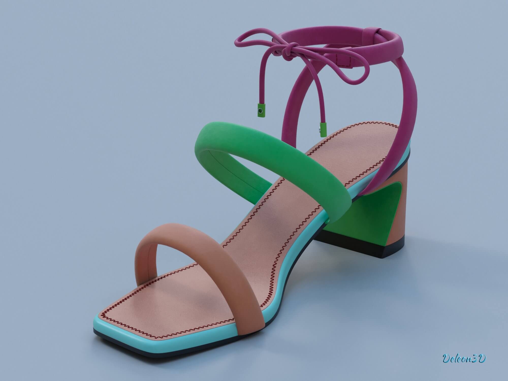 Sandal - 3D Model by deleon3d
