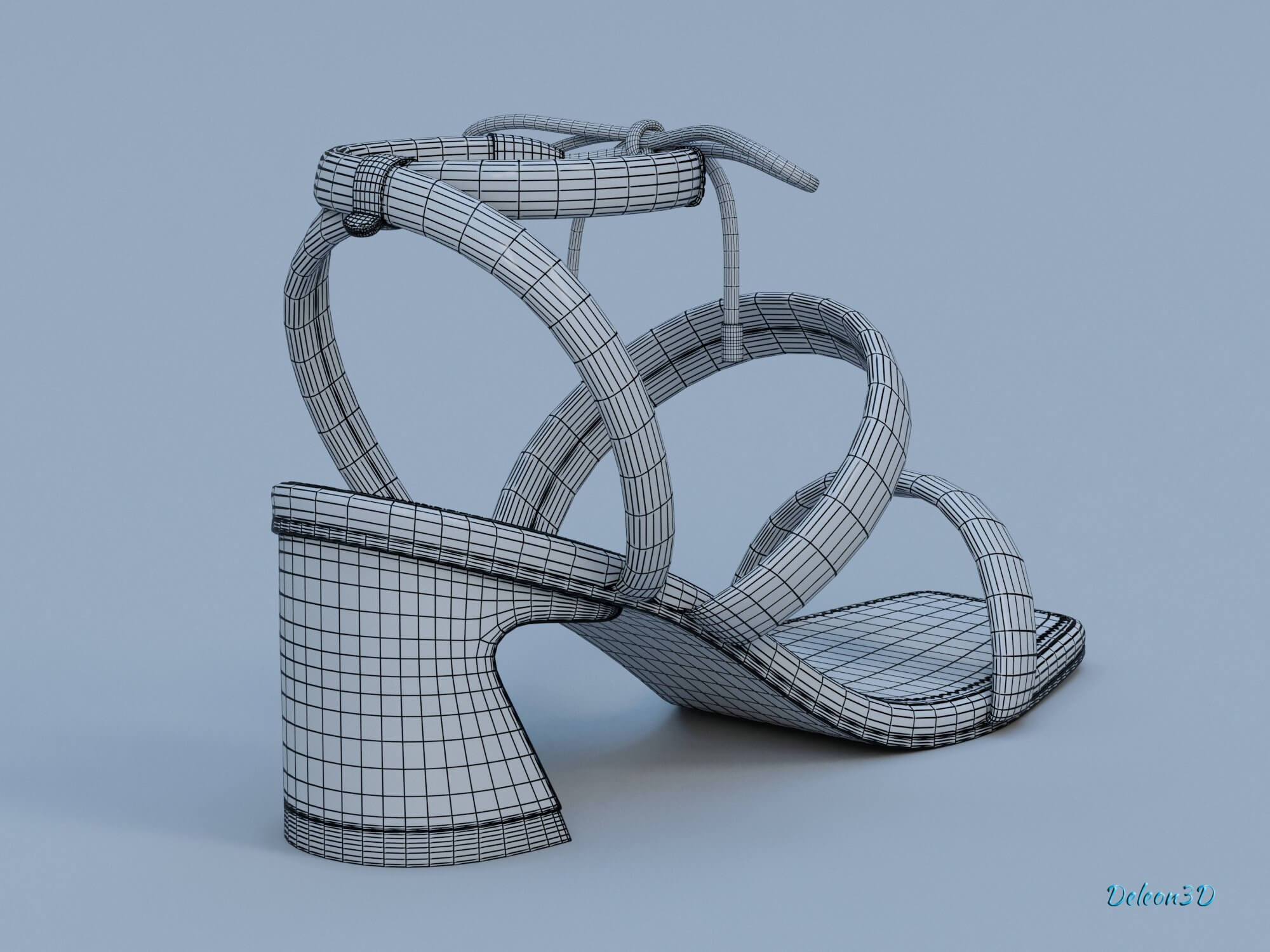 Sandal - 3D Model by deleon3d