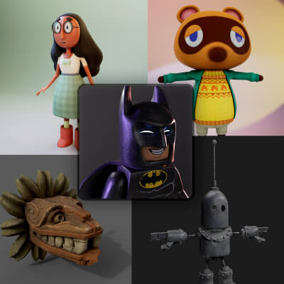 Character Bundle by DeMelk