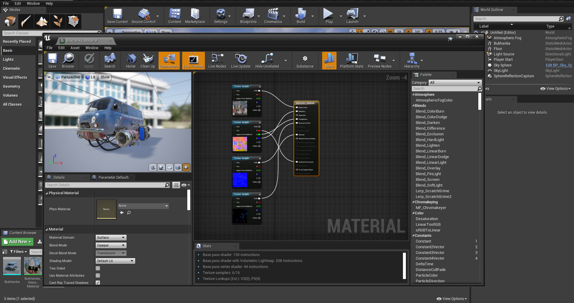 Soviet Flying Car - 3D Model by demmordor