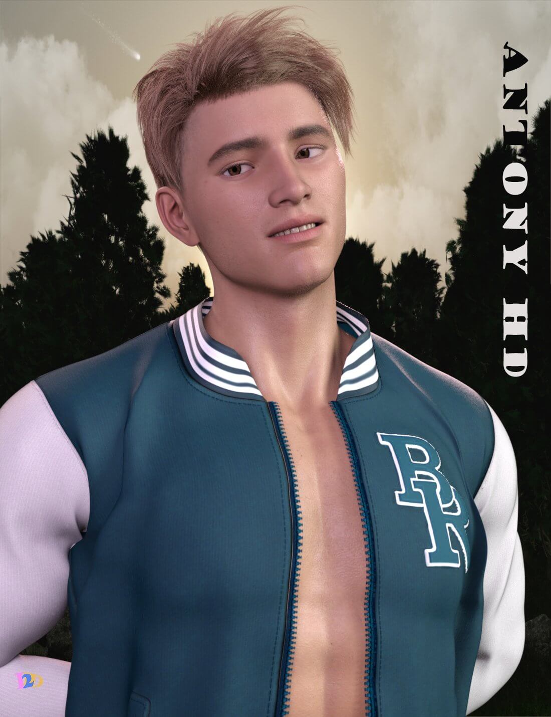 Antony HD For Genesis 8.1 Male - Daz Content by den