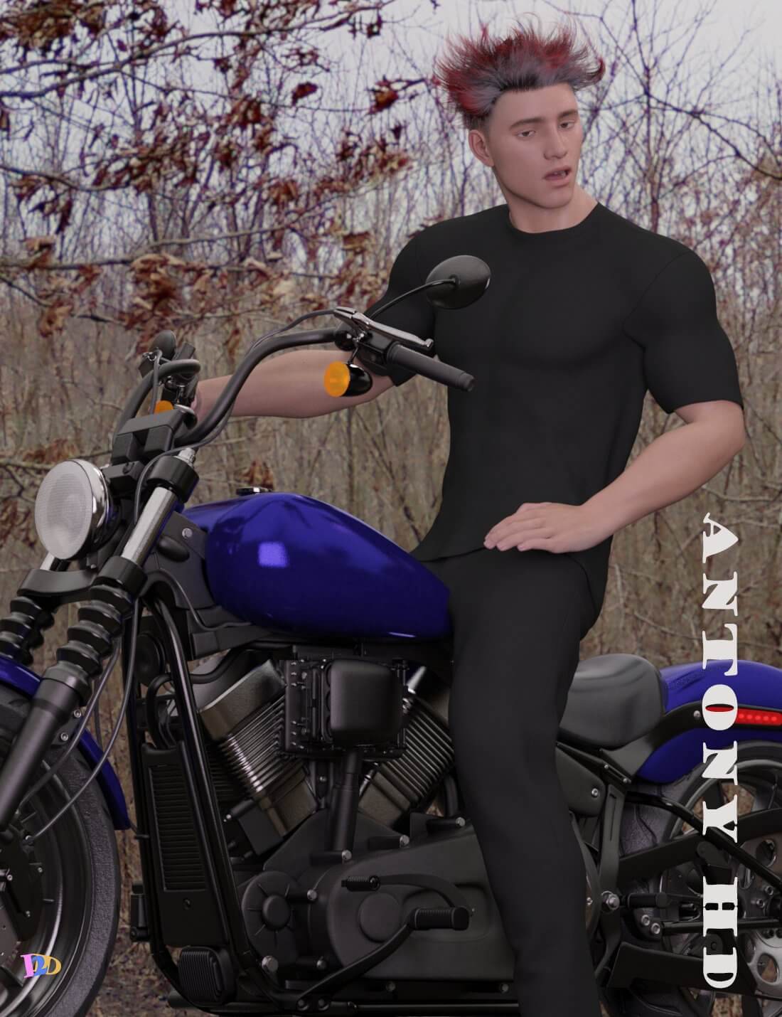 Antony HD For Genesis 8.1 Male - Daz Content by den
