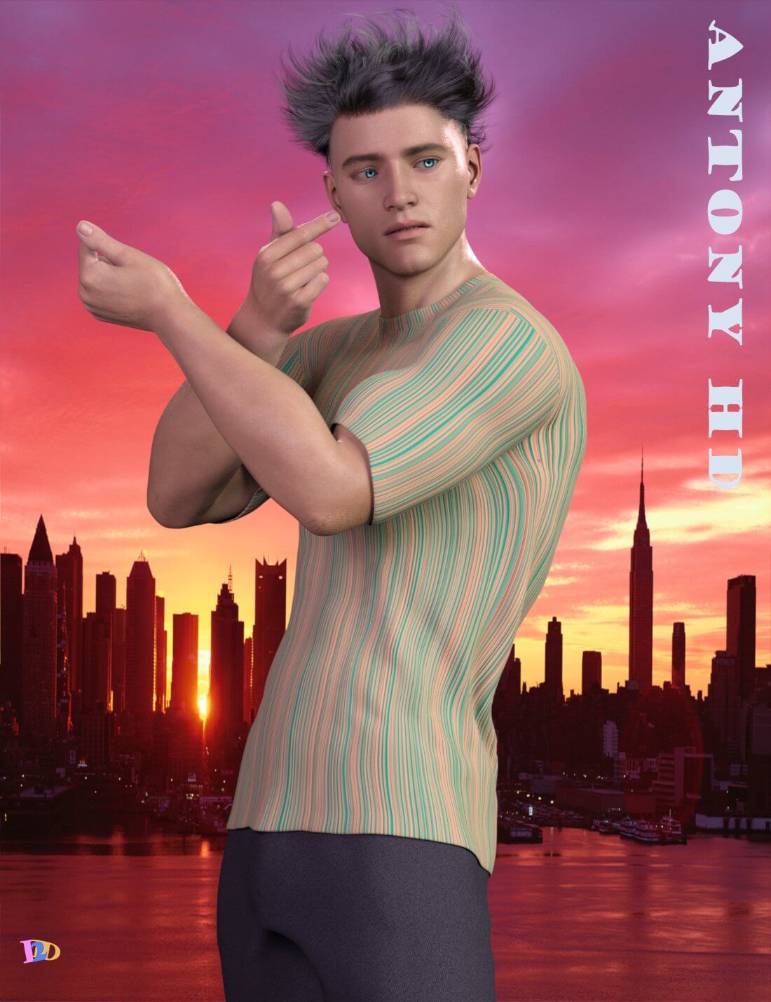 Antony HD For Genesis 8.1 Male - Daz Content by den