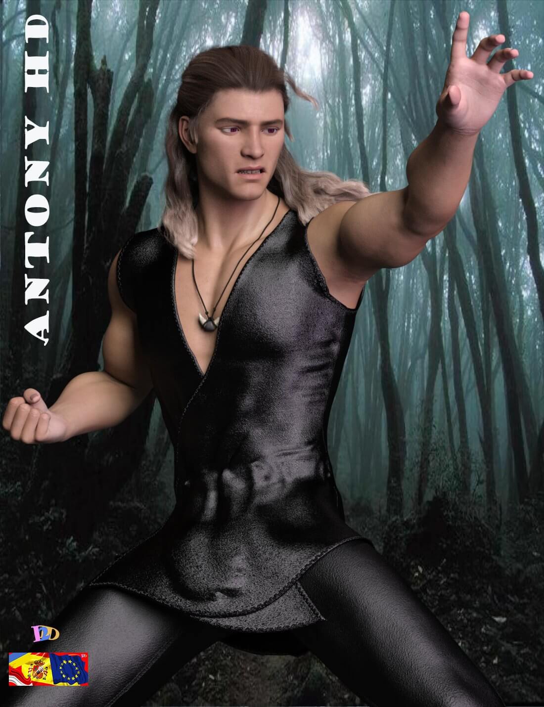 Antony HD For Genesis 8.1 Male - Daz Content by den