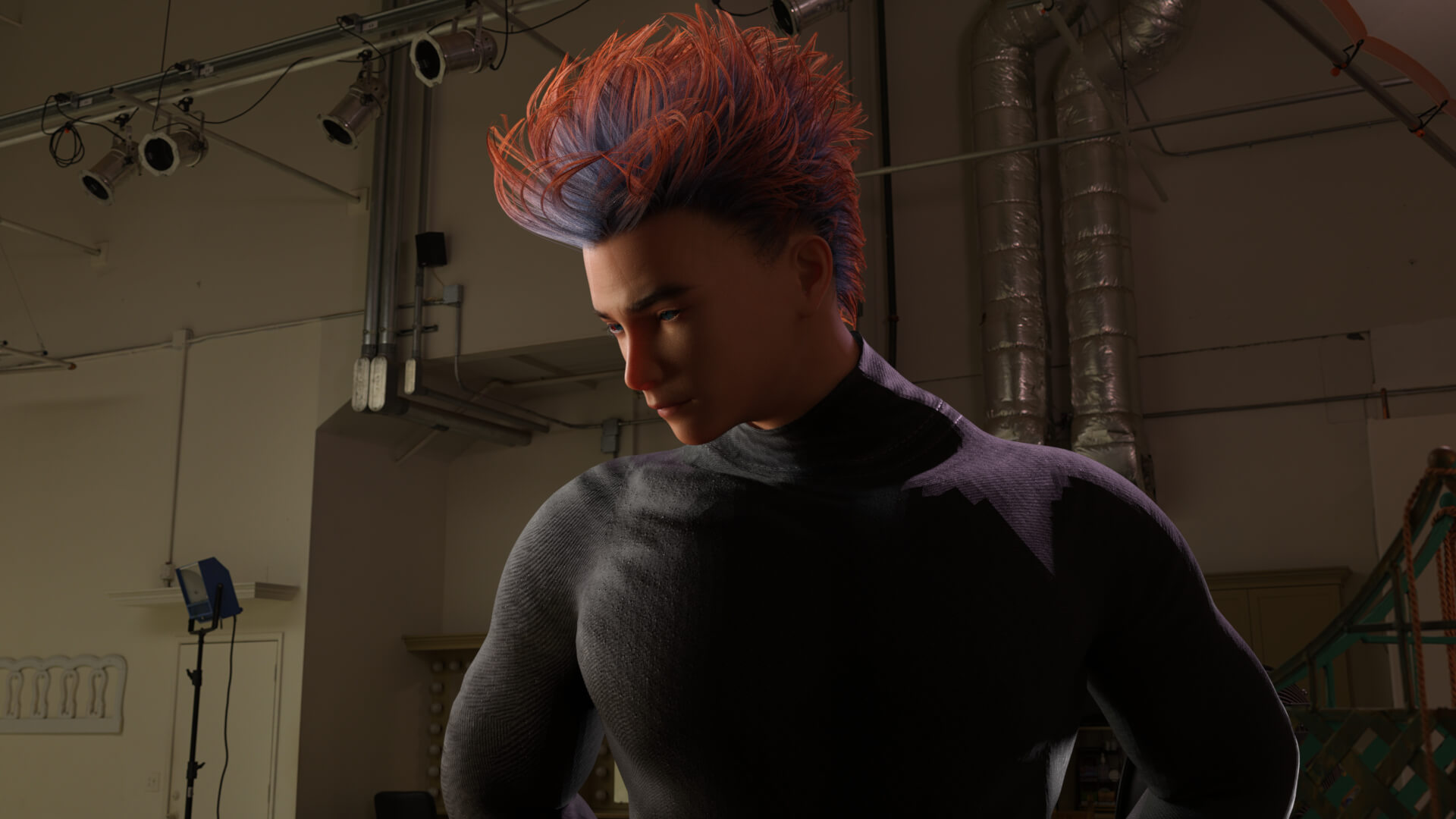 Aoi HD for G9M OBJ - Textures in an Separate Folder 3D Model by den