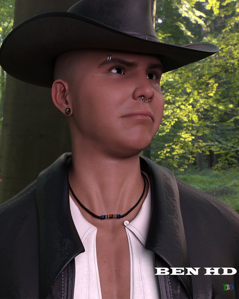 Ben HD For Genesis 8 and 8.1 Male - Daz Content by den
