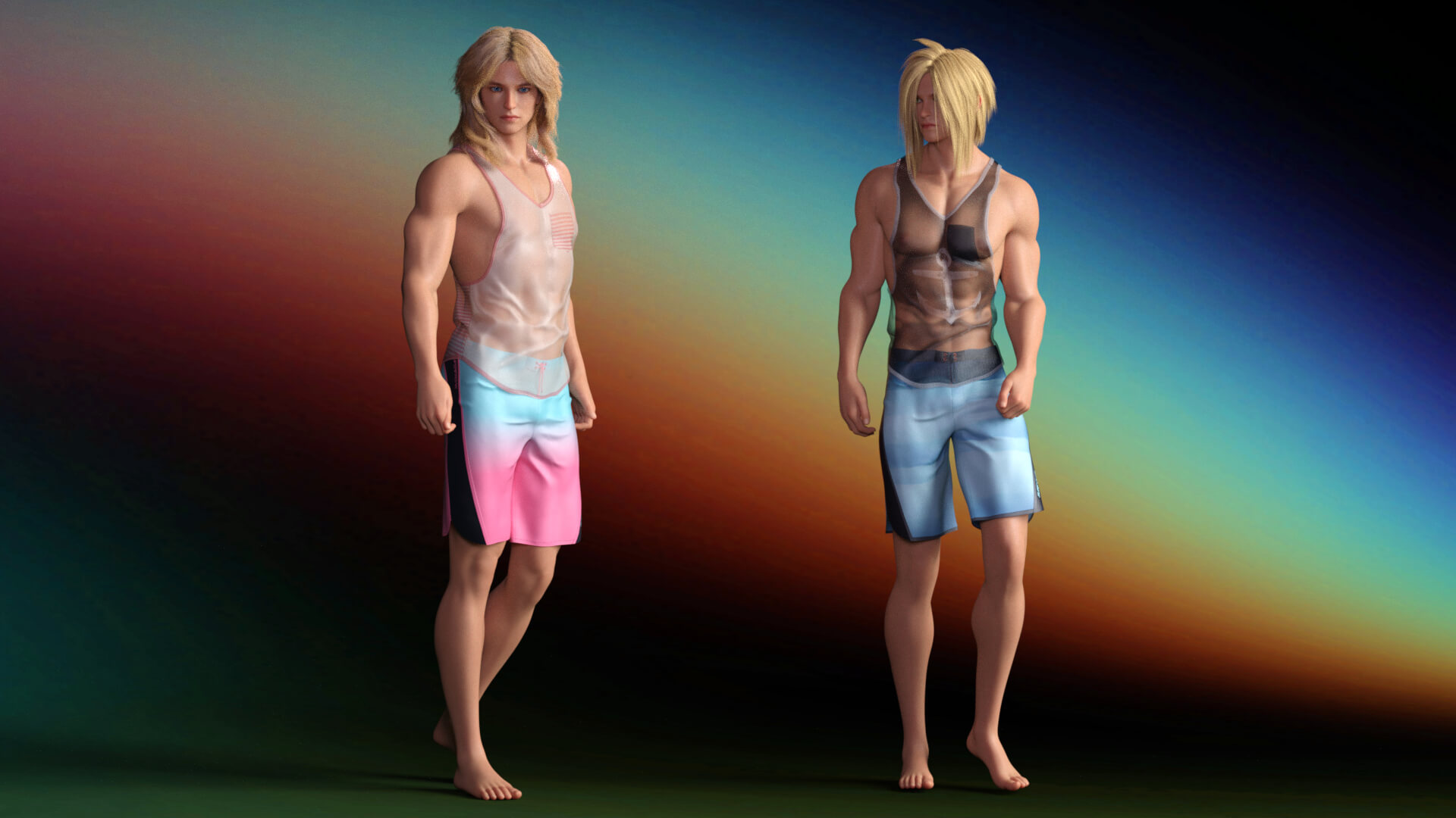 Botan HD FBX for G8.1M - Textures in an Separate Folder 3D Model by den