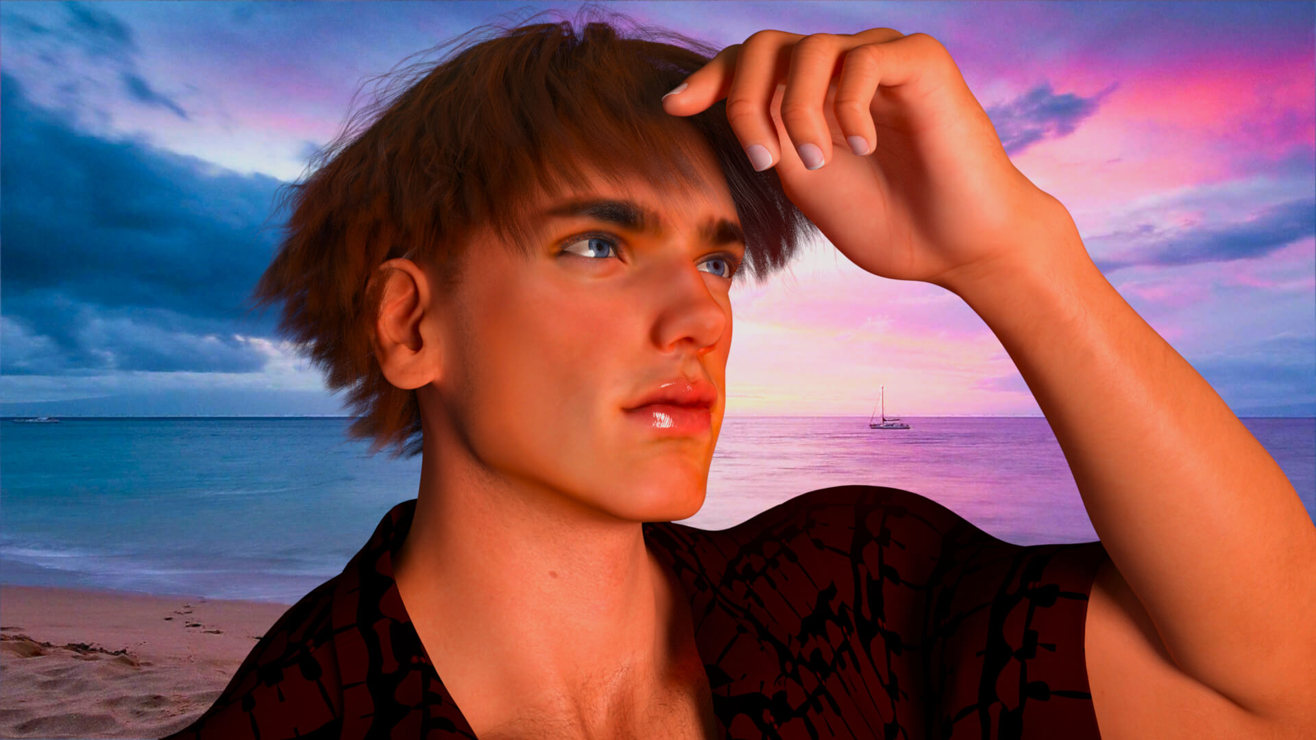 Casidy HD FBX - Textures in a Separate Folder 3D Model by den