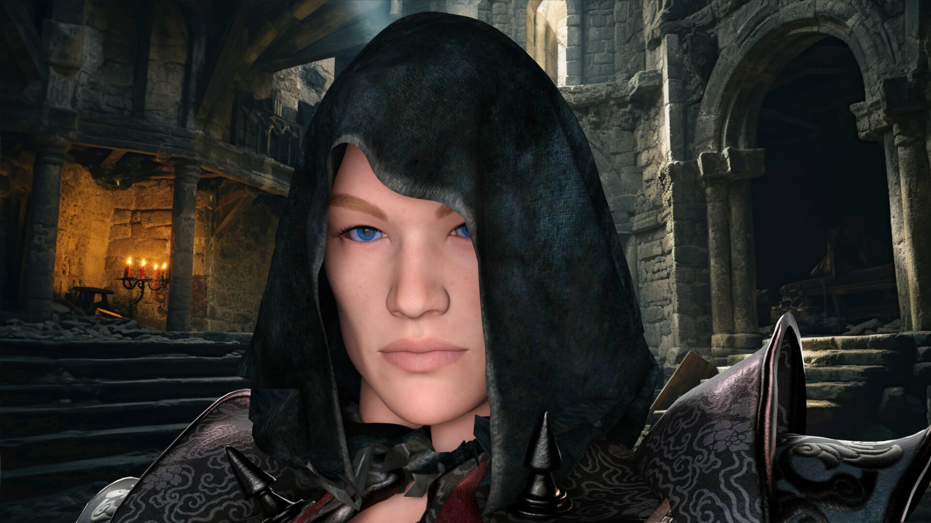 Dafner HD for Unreal Engine 5.3 Rigged With Textures - 3D Model by den