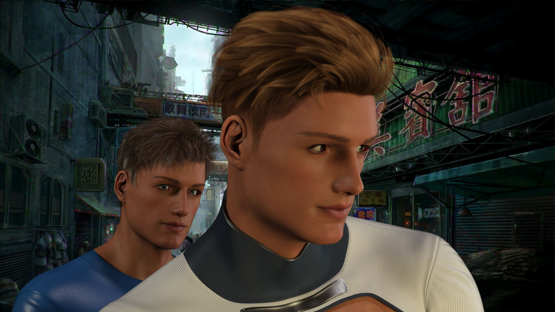Damian for Genesis 9 OBJ - Textures in a Separate Folder 3D Model by den
